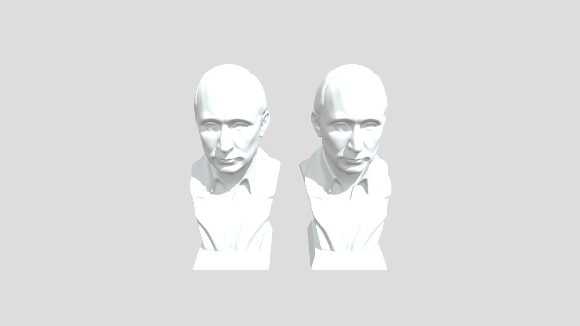 Vladimir Putin 3D model - 3D model by lahsenbendaoud [8829436] - Sketchfab