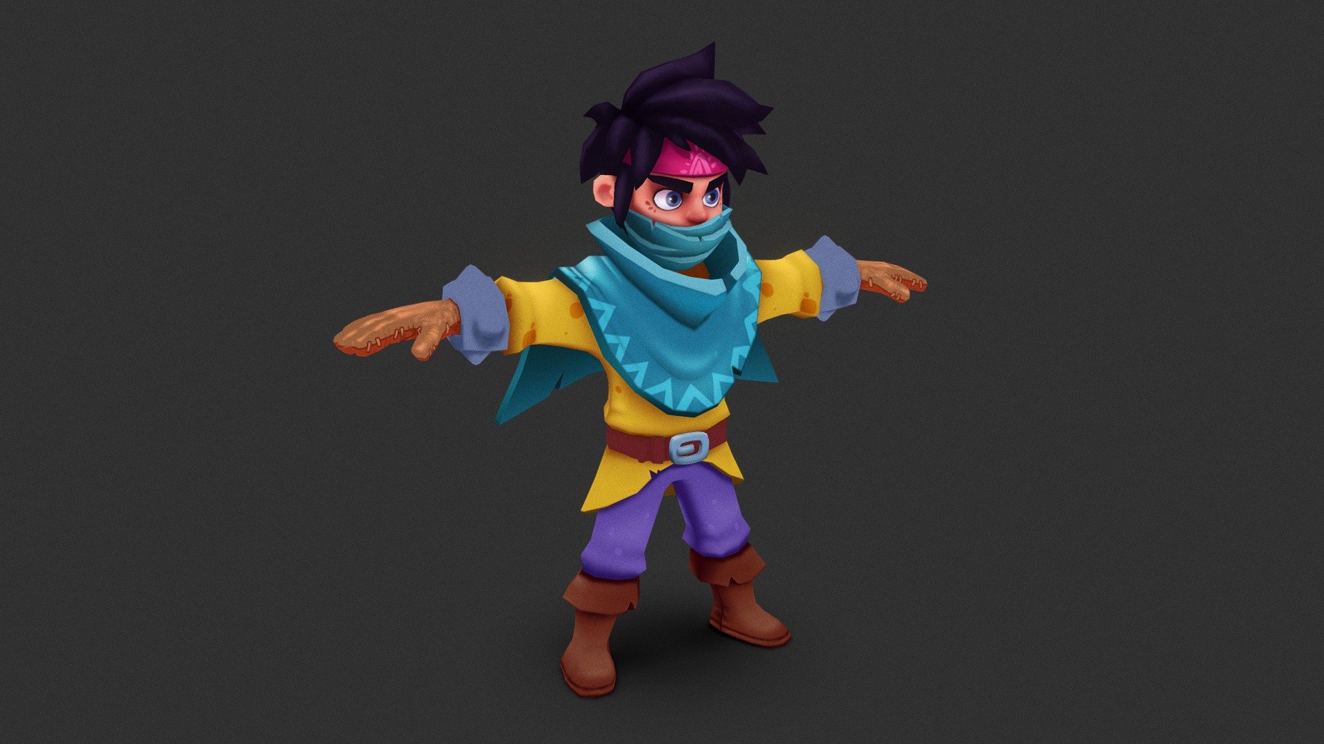 Archer - 3D model by amin narmisa (@aminnarmisa) [8829ea0] - Sketchfab