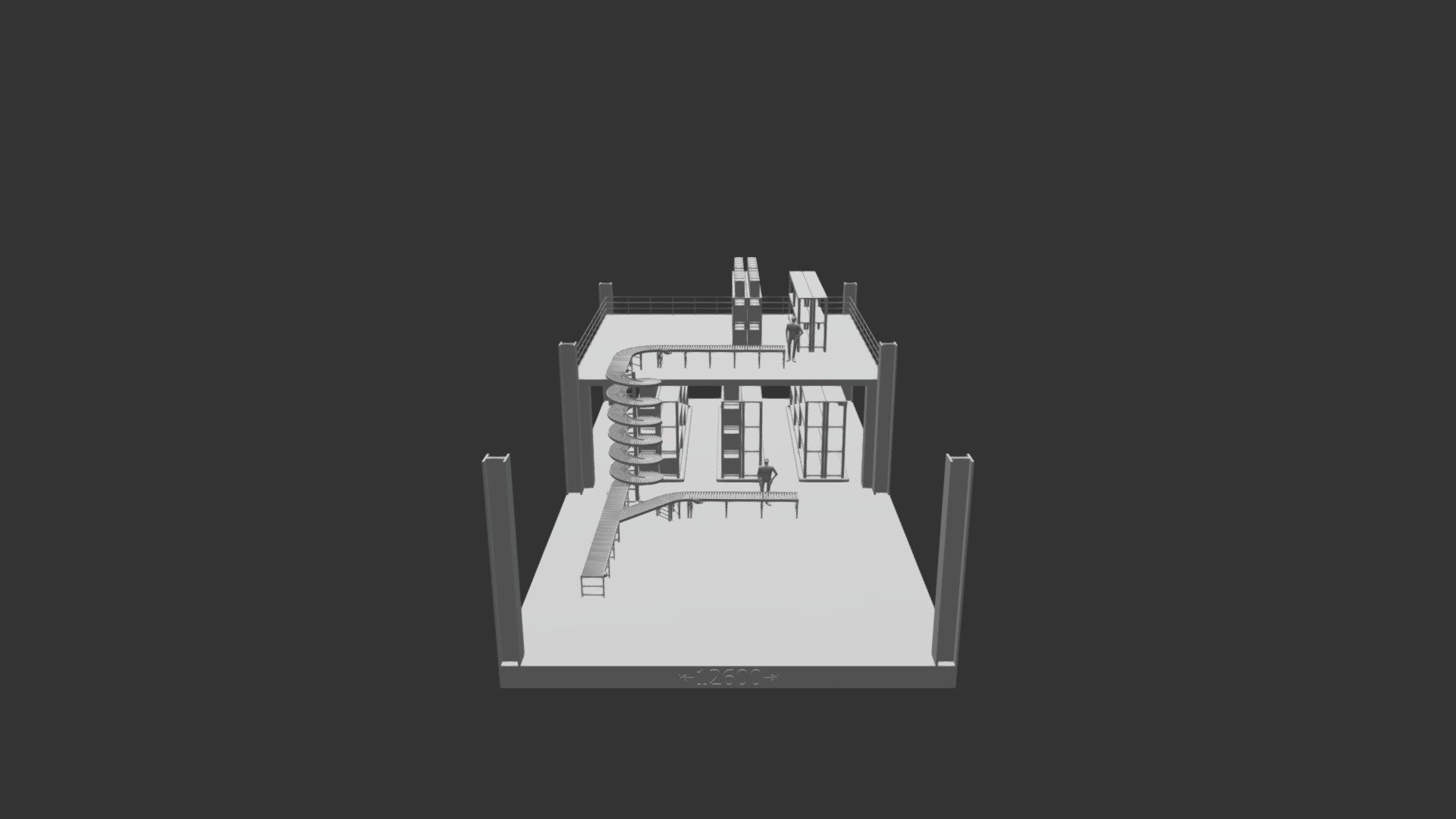 Factory Layout - Download Free 3D model by kivanckizildemir [882b688 ...