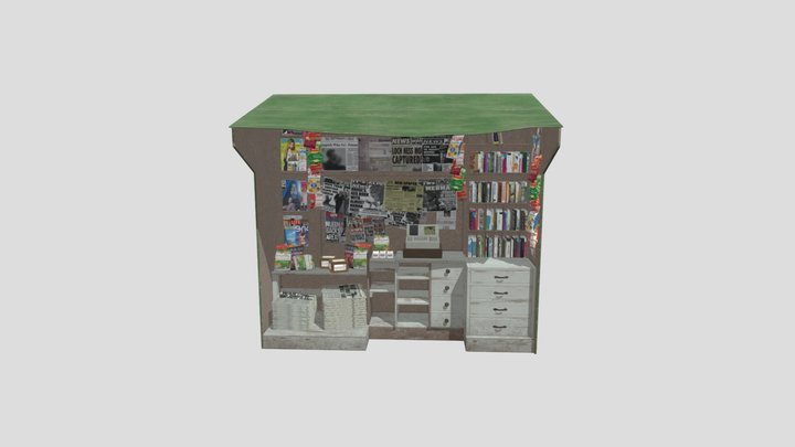 Newspaper 3D models - Sketchfab