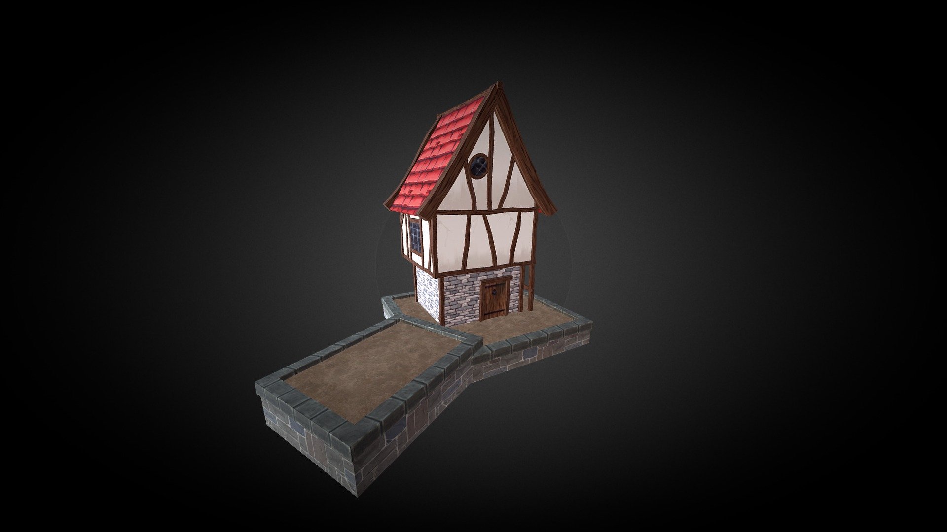 Village House - 3D model by amrao [8830b60] - Sketchfab