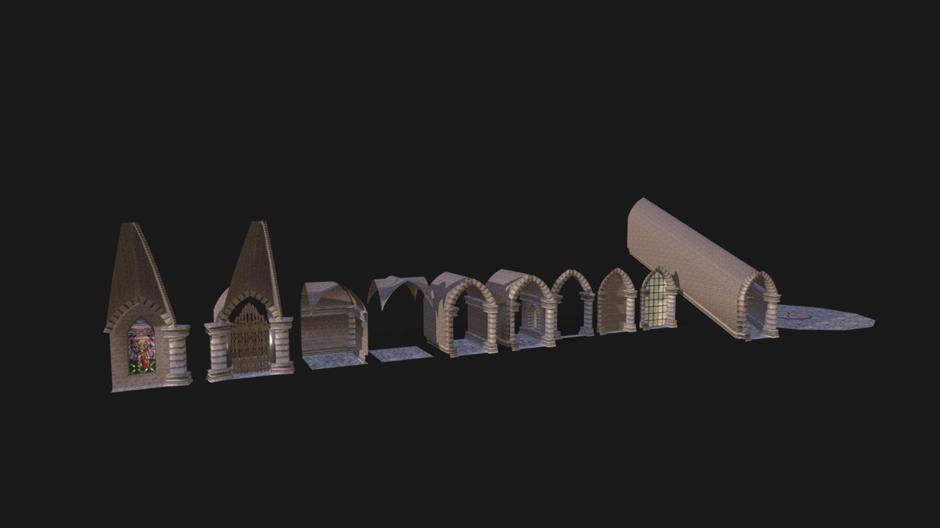 Modular Set - 3D model by Maria.MPV (@meryhop) [8832651] - Sketchfab