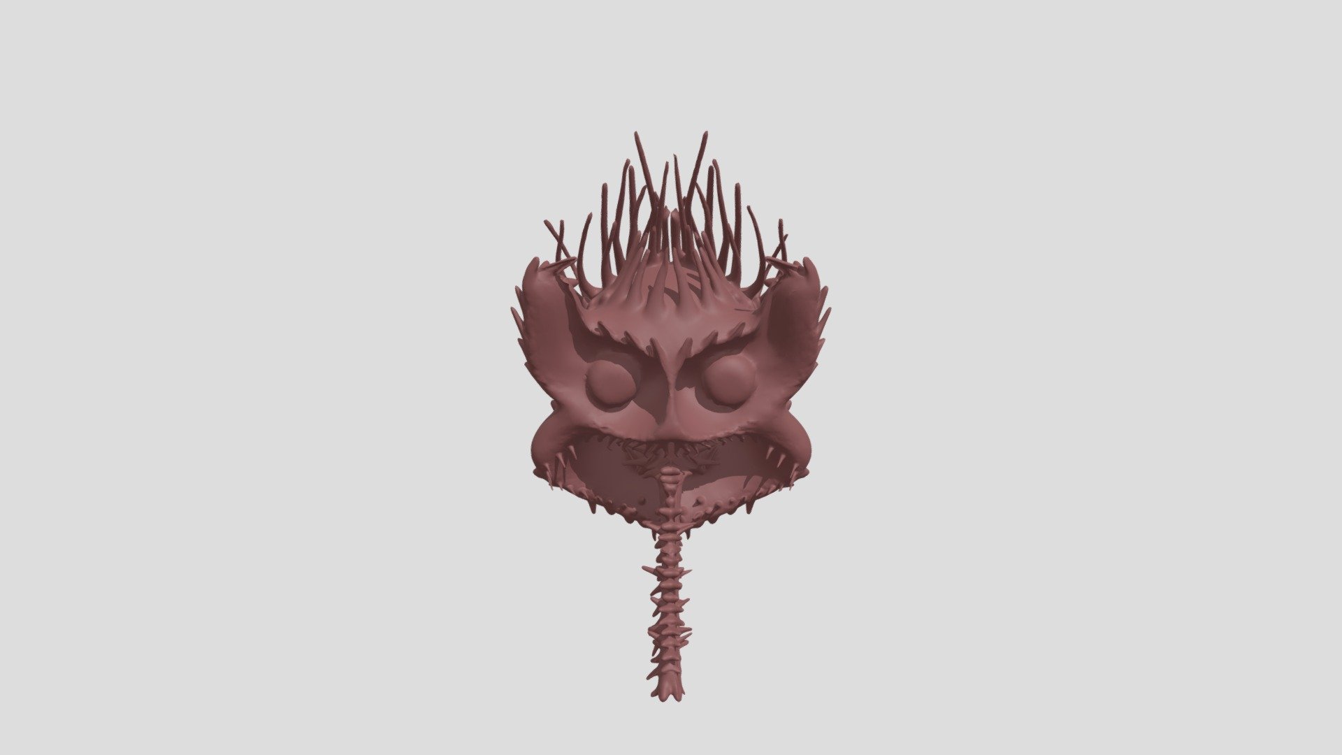 alien with to many theeth of spike - 3D model by grygg7md [8833a70 ...