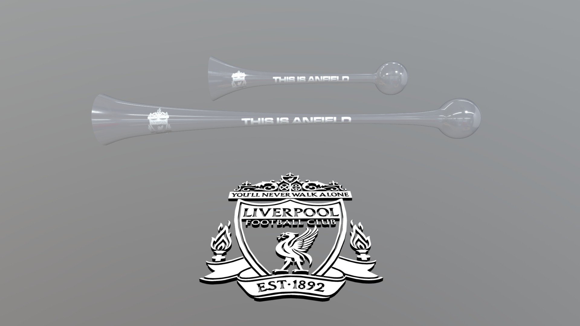 Liverpool Football Club - Drinking Glasses v1 - 3D model by Can West ...