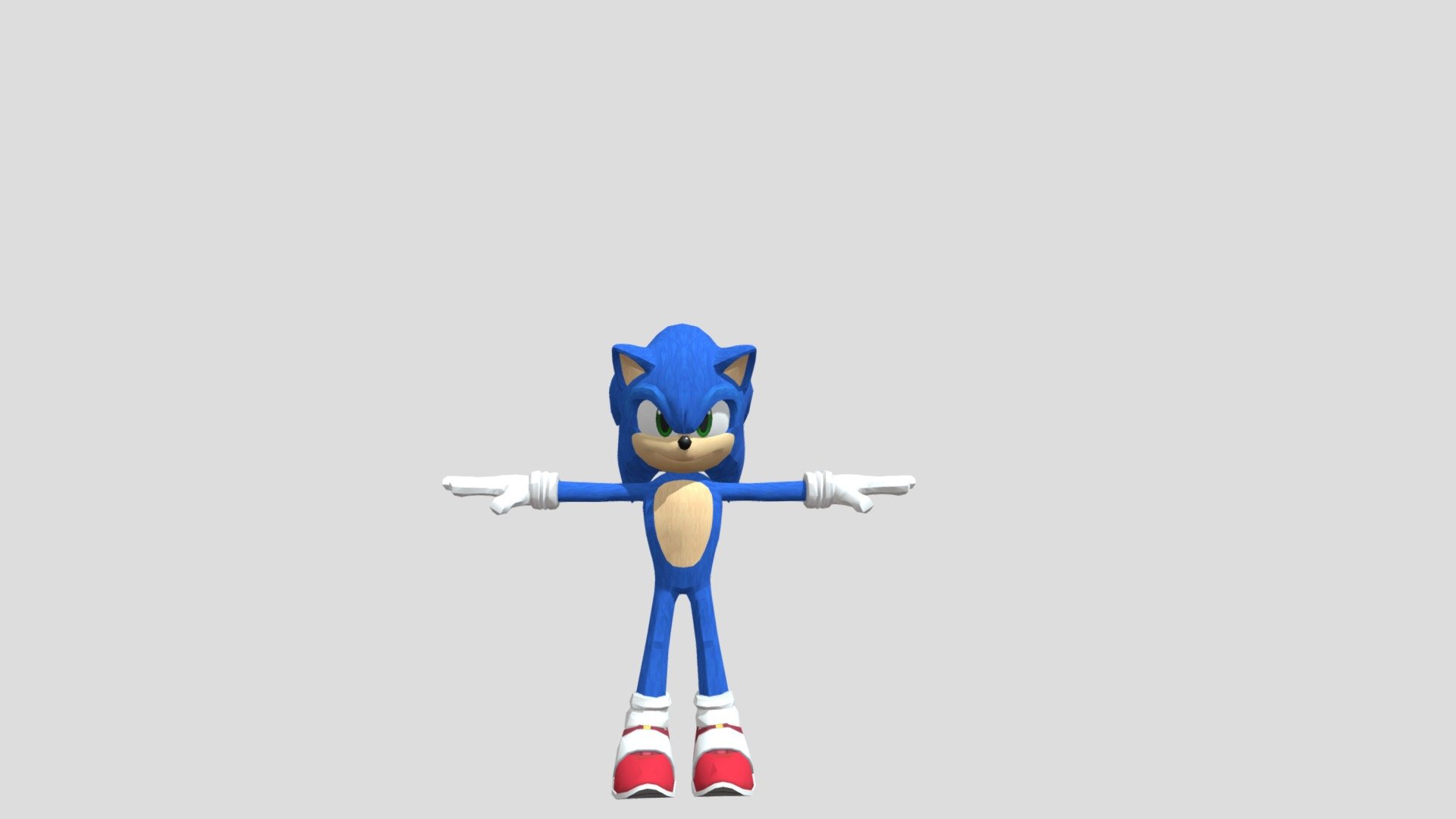 Mobile - Sonic Dash - Sonic Movie - 3D model by giovbonilla986 [8834e45 ...