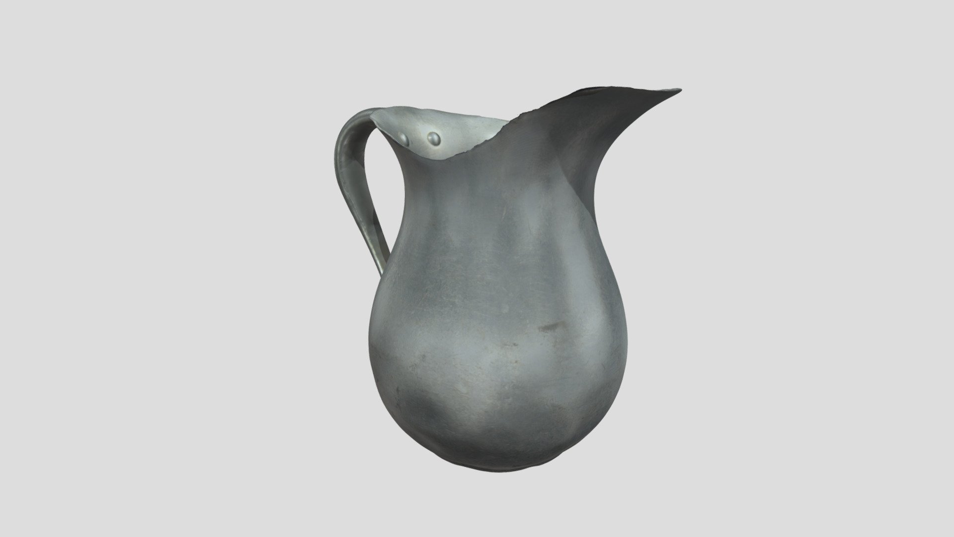 Water Pitcher, undated, Box 2/Item 7 - FSCW - 3D model by Immersive ...