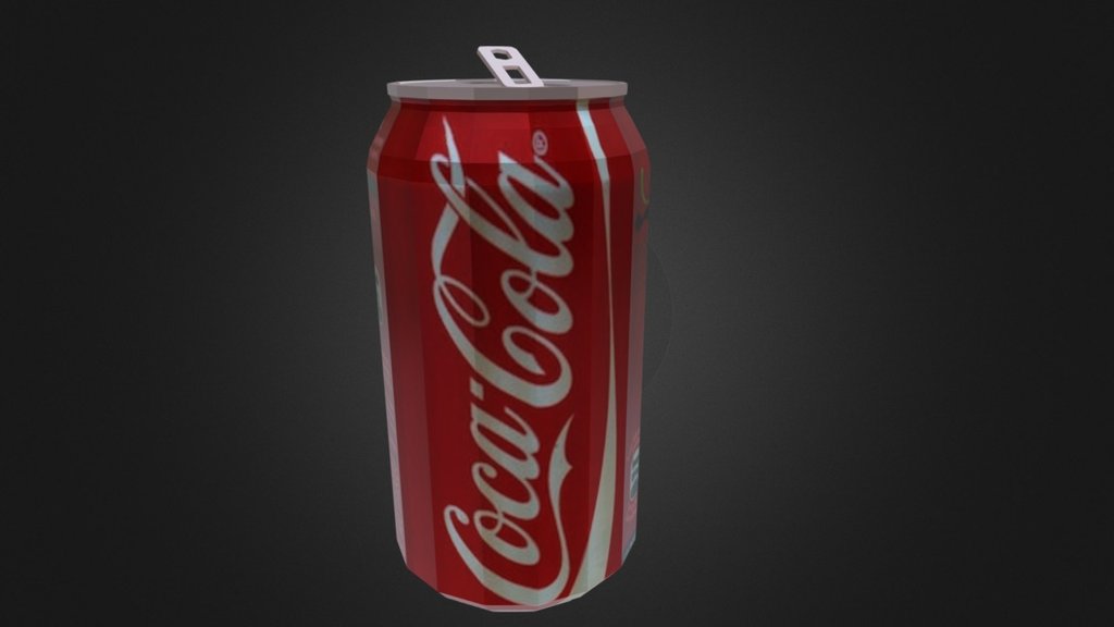 Coca-Cola Can - 3D model by Shenquarh [883daa6] - Sketchfab