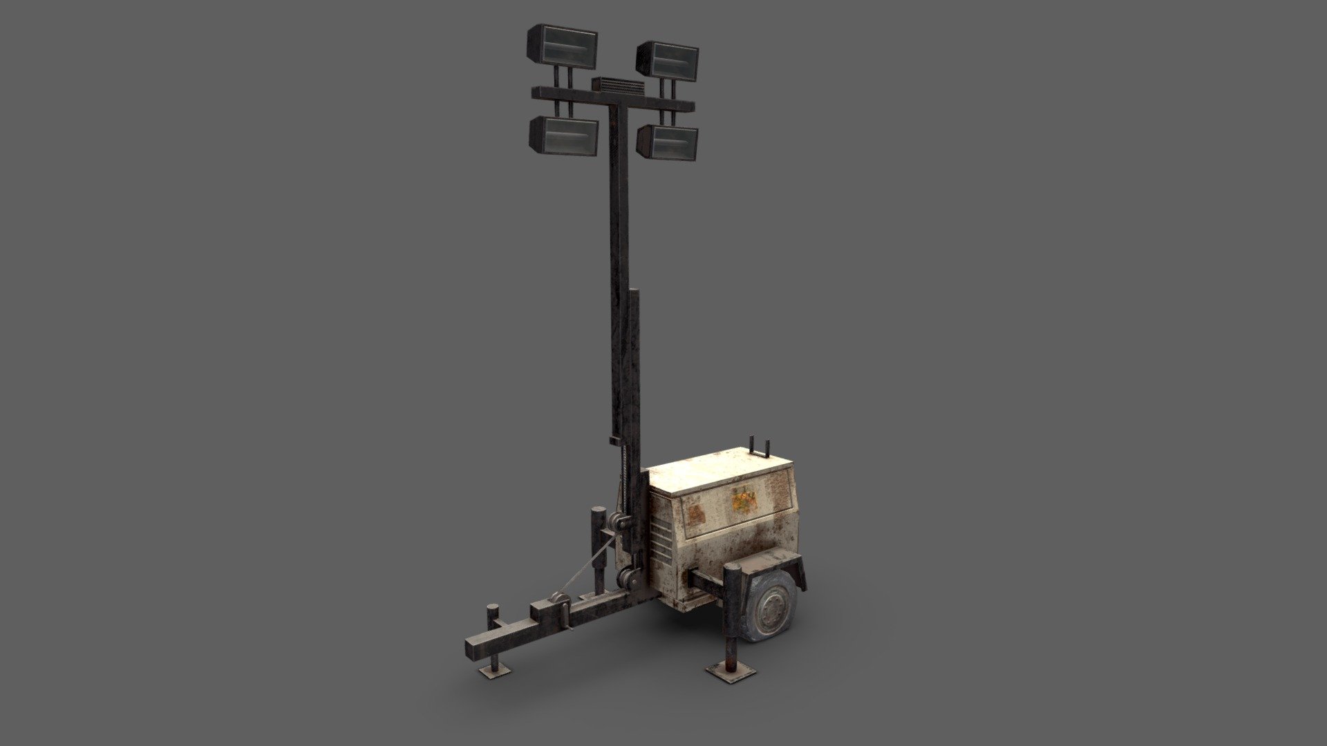 Old Light Generator - Buy Royalty Free 3D model by Elvair Lima (@elvair ...