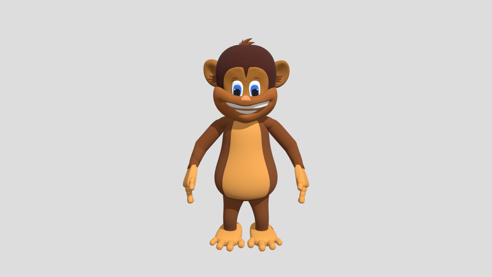 Monkey - Download Free 3D model by razaalichamp.0314 [883e4c1] - Sketchfab