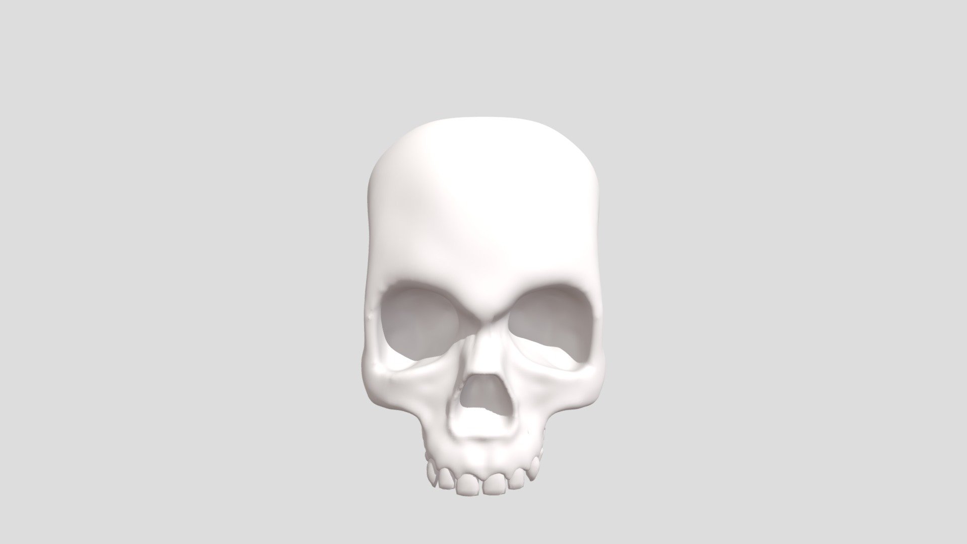 Vampire skull - 3D model by remoblockade1171 [883fa3b] - Sketchfab