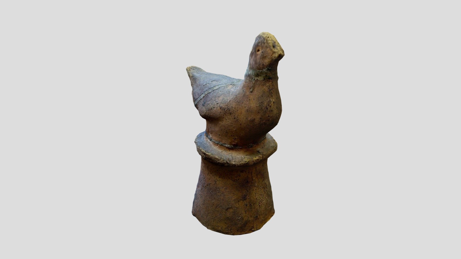鳥の土偶 - Download Free 3D model by mana.sato [88407e3] - Sketchfab
