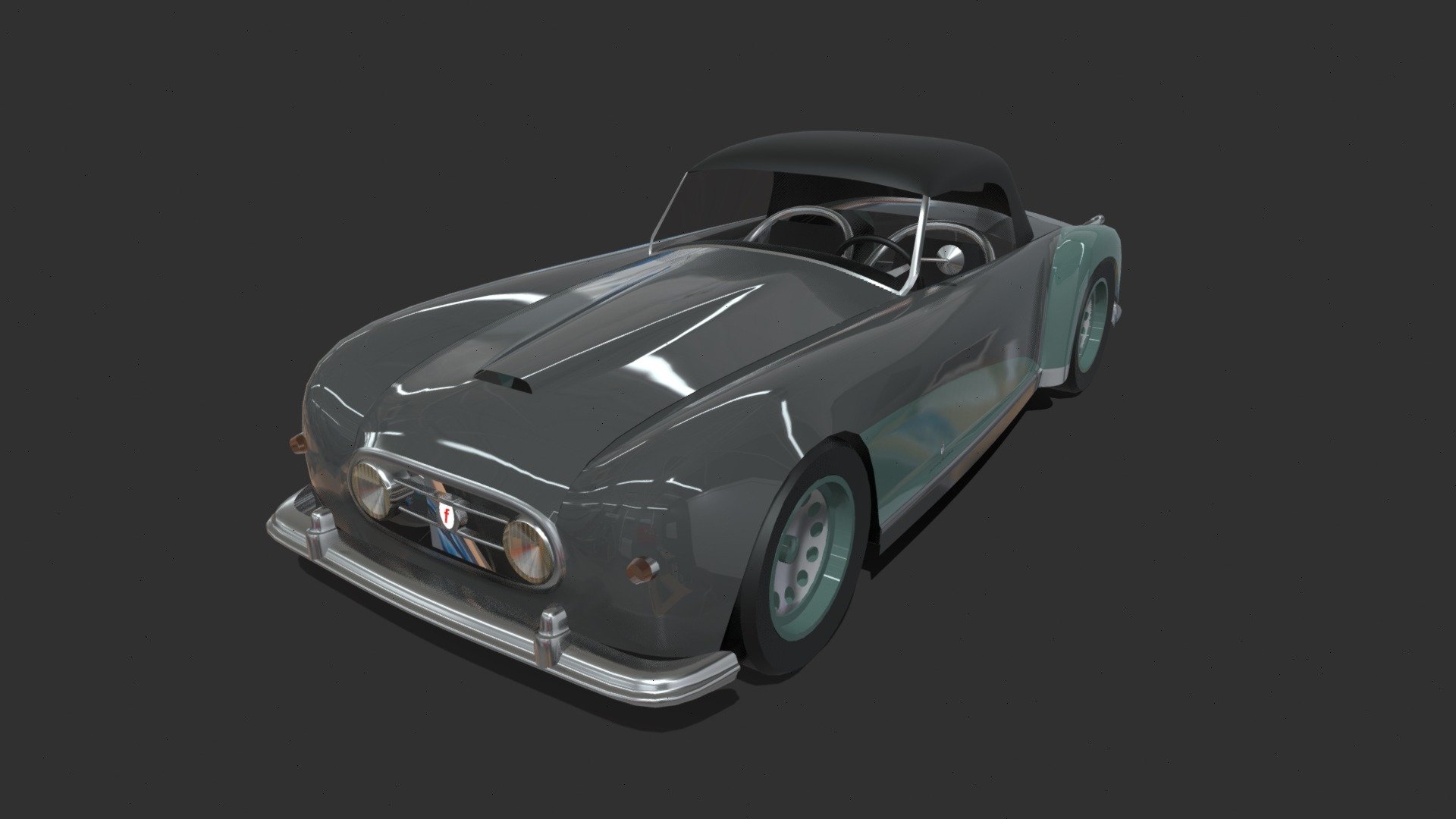Nash Healey 3000 Farina - Download Free 3D model by Carrozze DÄULARI ...