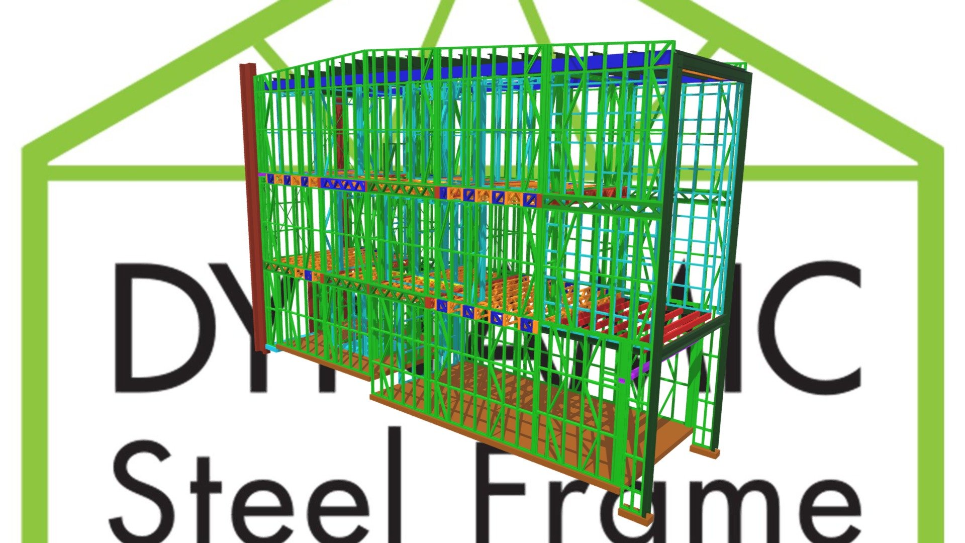 DSF3032 T1-A1 U2-8 - 3D model by Dynamic Steel Frame ...