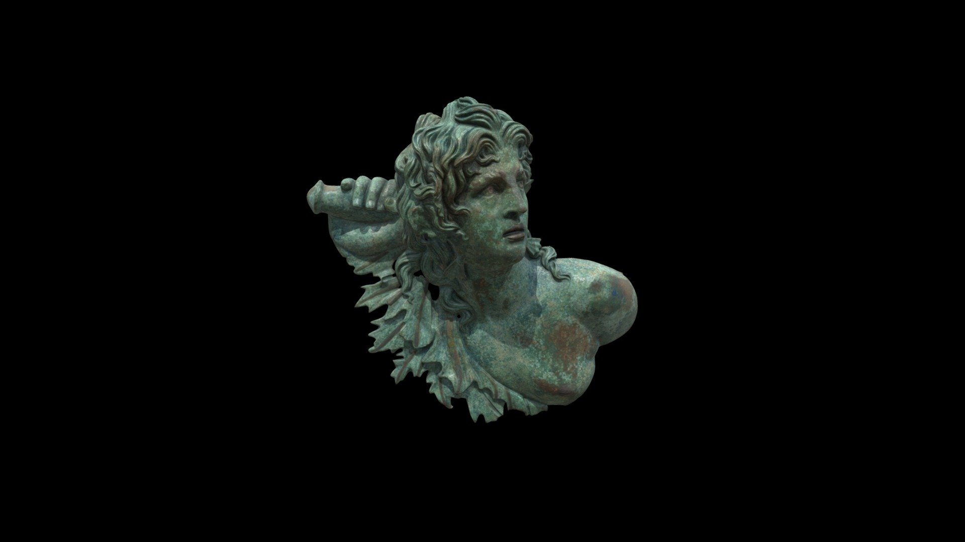 1985.184 Tritoness or Scylla Relief Applique - Download Free 3D model ...