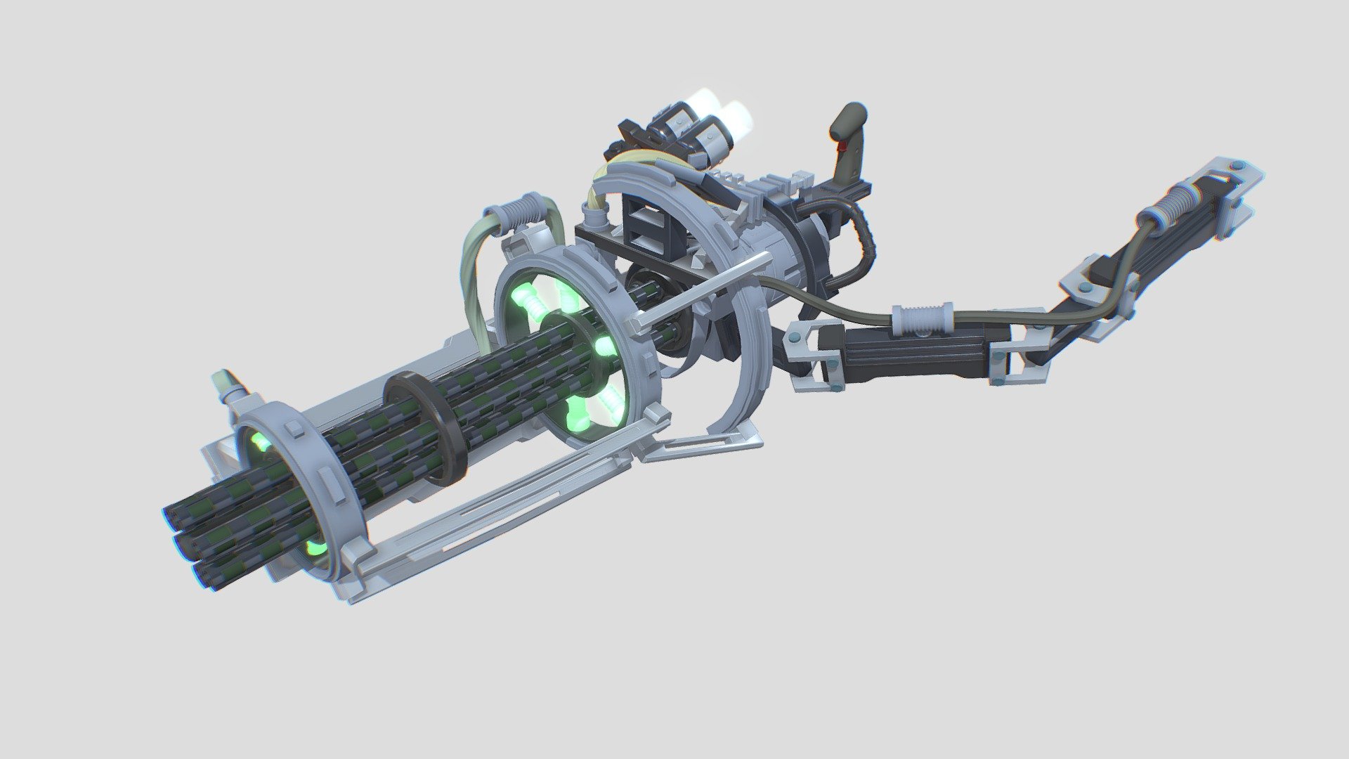 XYZ_HW6_fine_details_sci-fi_minigun - 3D model by Alexey Voight ...