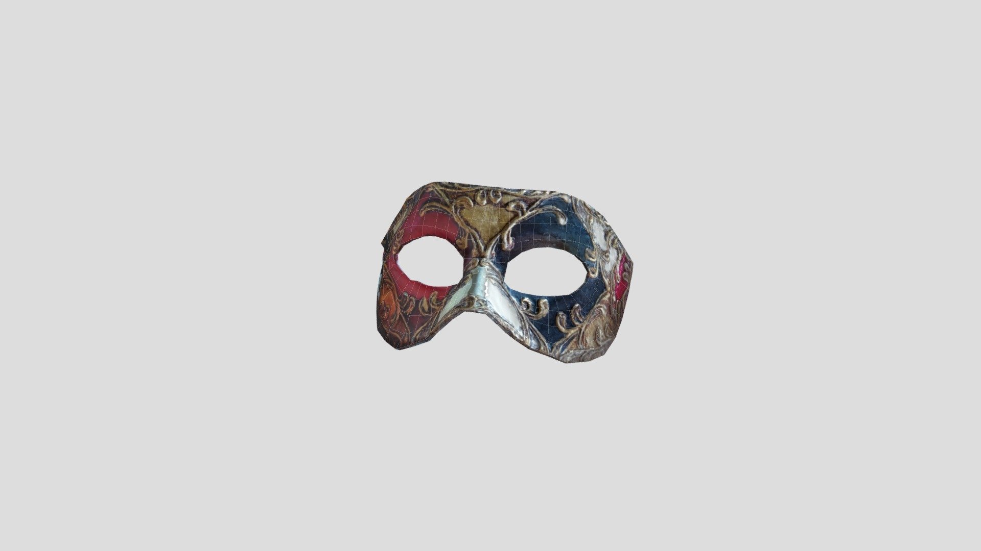 Venetian Mask - Download Free 3D model by lolo_ivens [88452fc] - Sketchfab