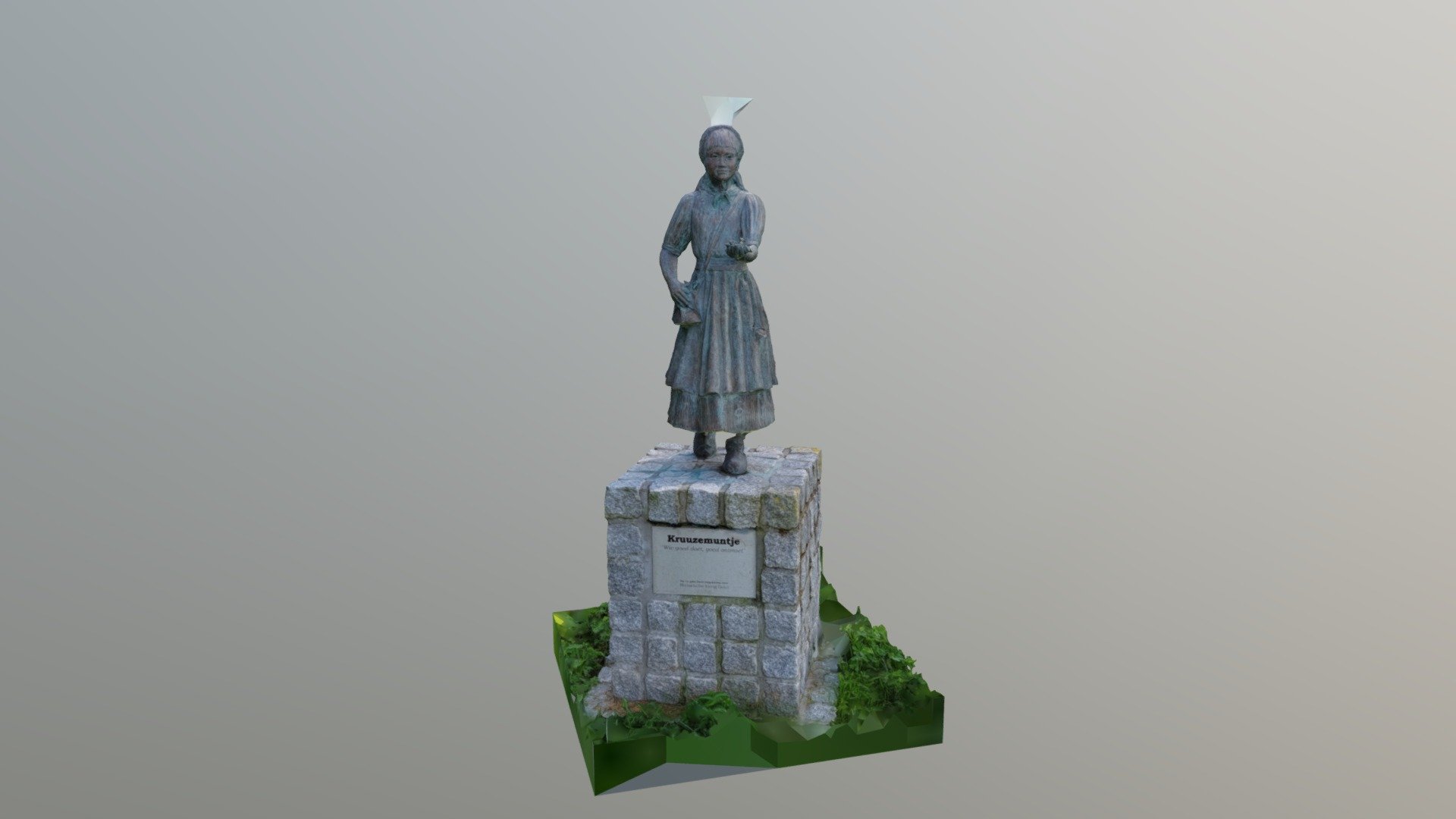 Kruuzemuntje - 3D model by Ruud van den Heuvel (@ruudvdheuvel) [8845b63 ...