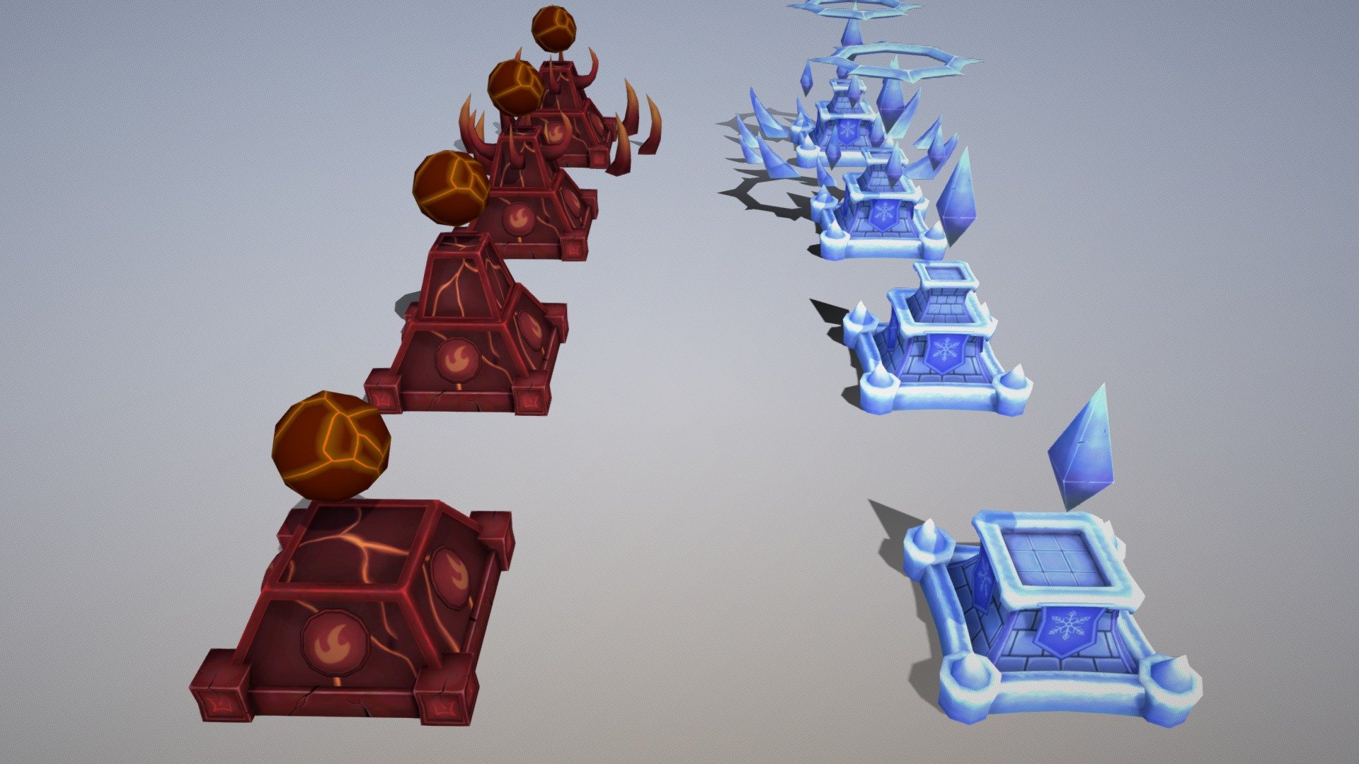 Magic Towers - 3D model by Ragamaffin [8846e36] - Sketchfab