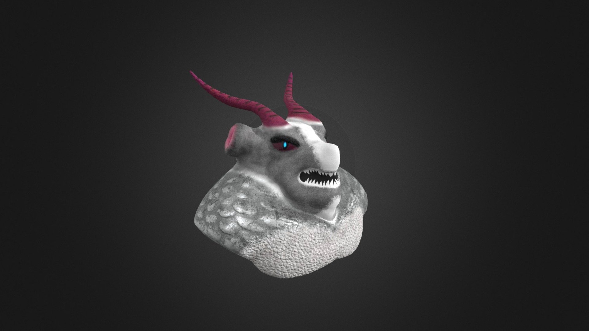 Creature Bust - 3D model by AdenJB [88472f2] - Sketchfab