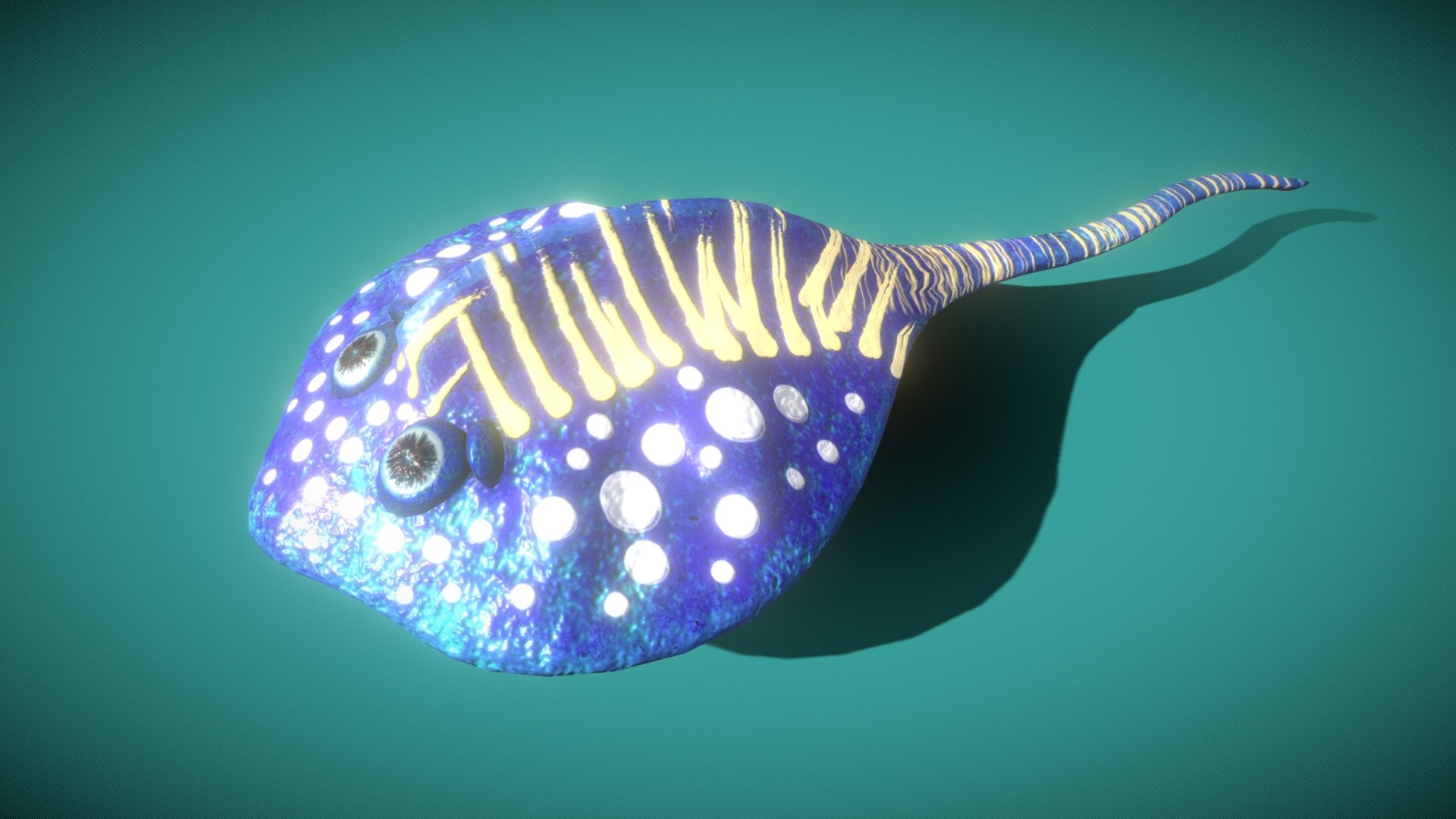 Luminous Fish Animated - Buy Royalty Free 3D model by Pingo ...