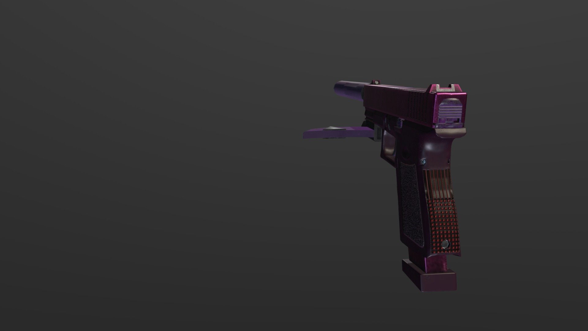 Airsoft-like Pistol Animated - 3D model by Log-Hei (Jonathan) Leung ...