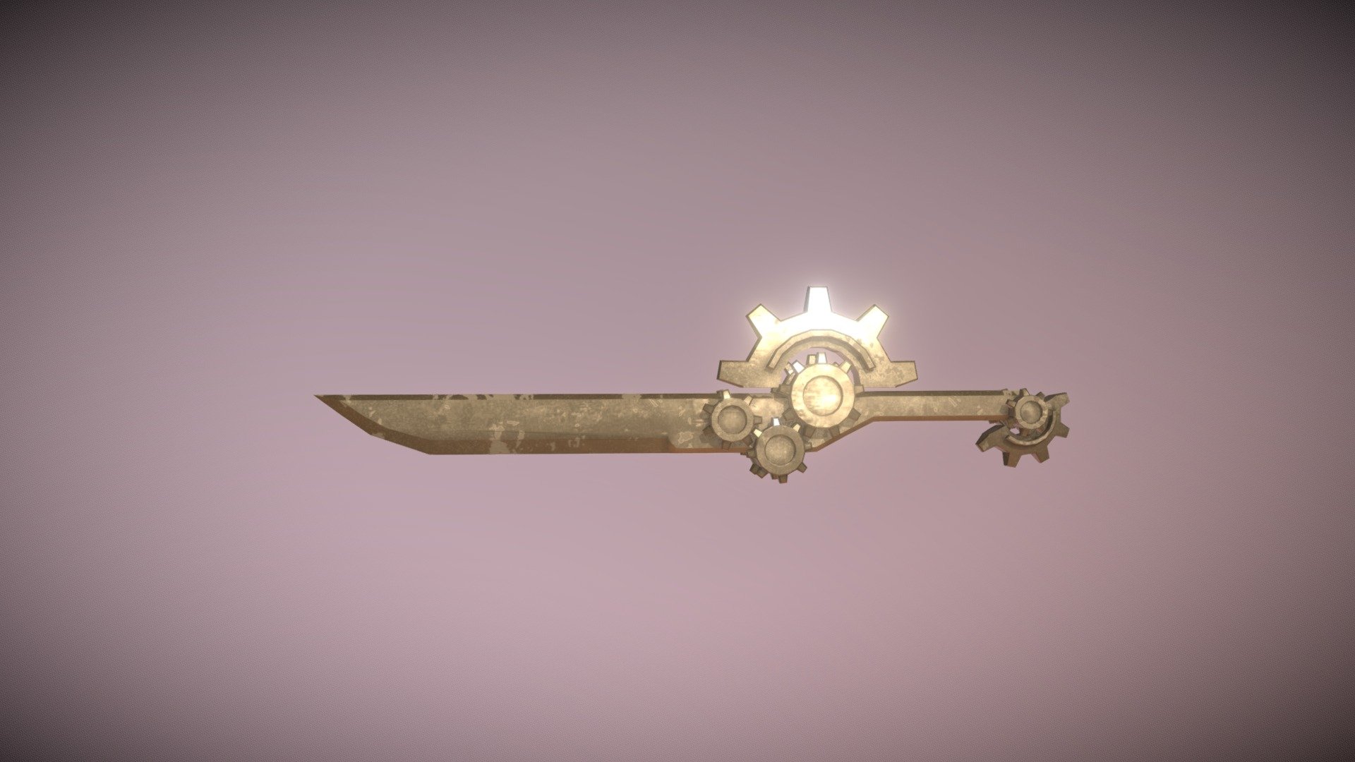 Gear Sword - 3D model by carlosacosta [884a5c2] - Sketchfab