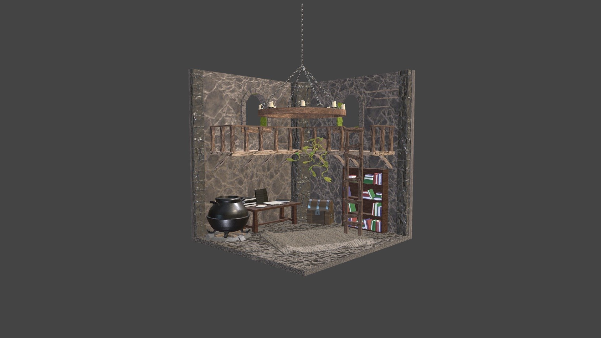 Alchemy Lab - Group 02 - Download Free 3D model by Frost (@ropatifrost ...