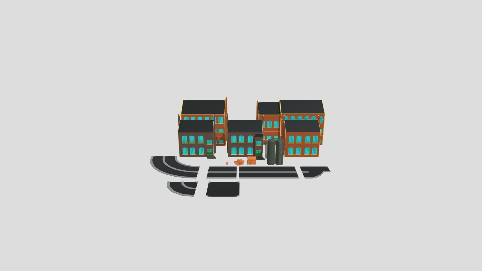 Bildings Clutter - Download Free 3D model by eyork4633 [884b998 ...