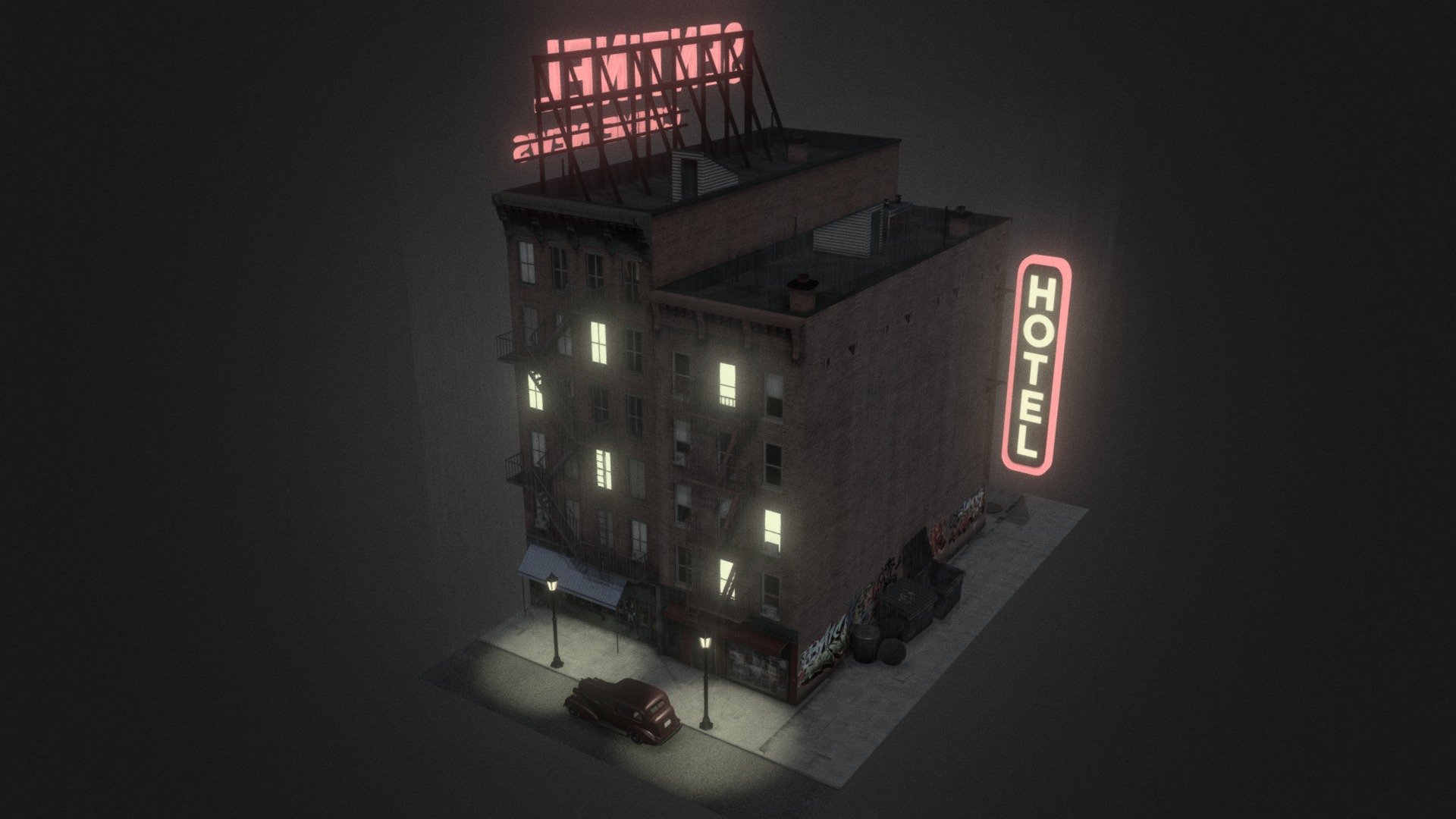 Noir - 3D model by tonygrinayde_ (@tonygrinayde) [884bdf9] - Sketchfab