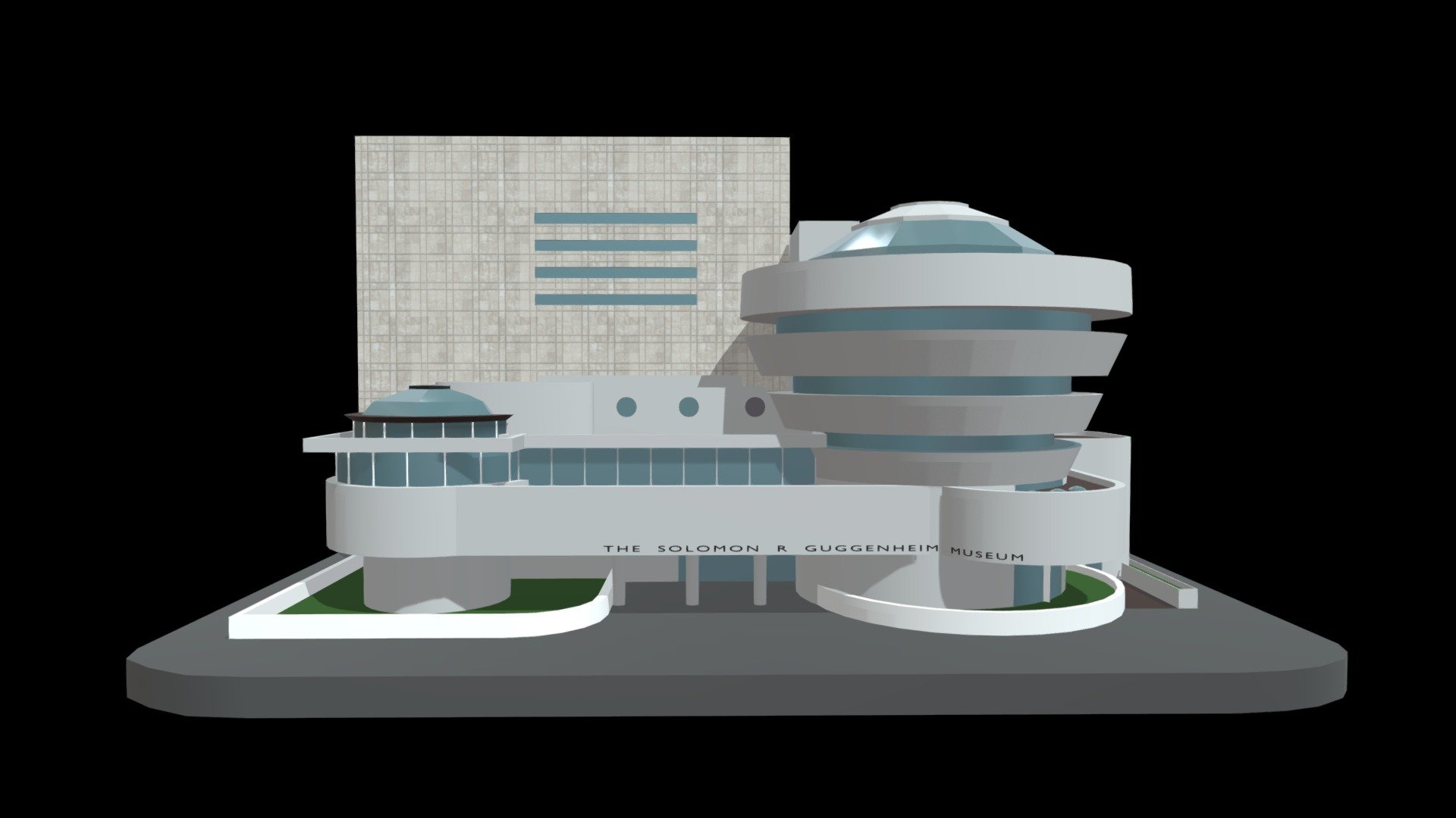Solomon R. Guggenheim Museum - 3D model by 3D View (@dimoduk) [884cce8 ...