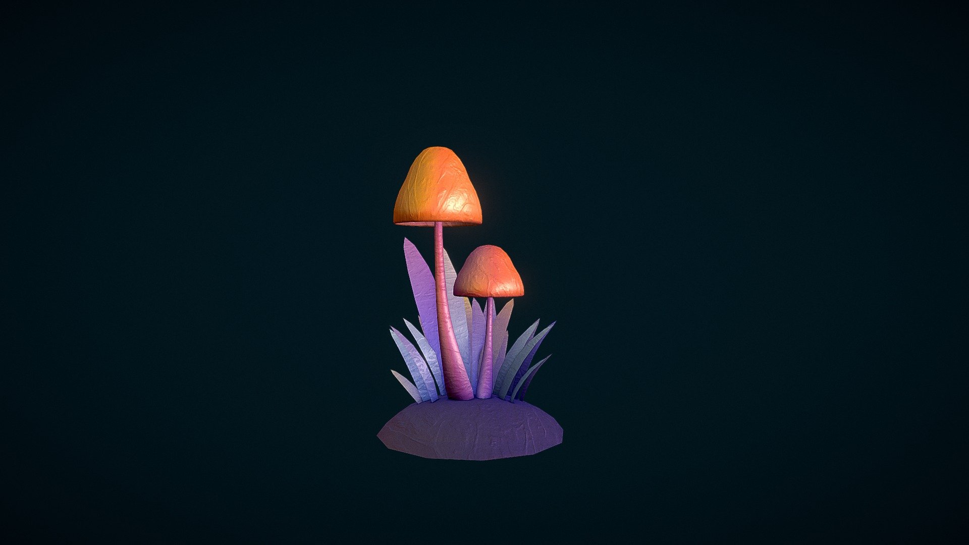 fungusowy fungus - 3D model by kubasos [884d61d] - Sketchfab