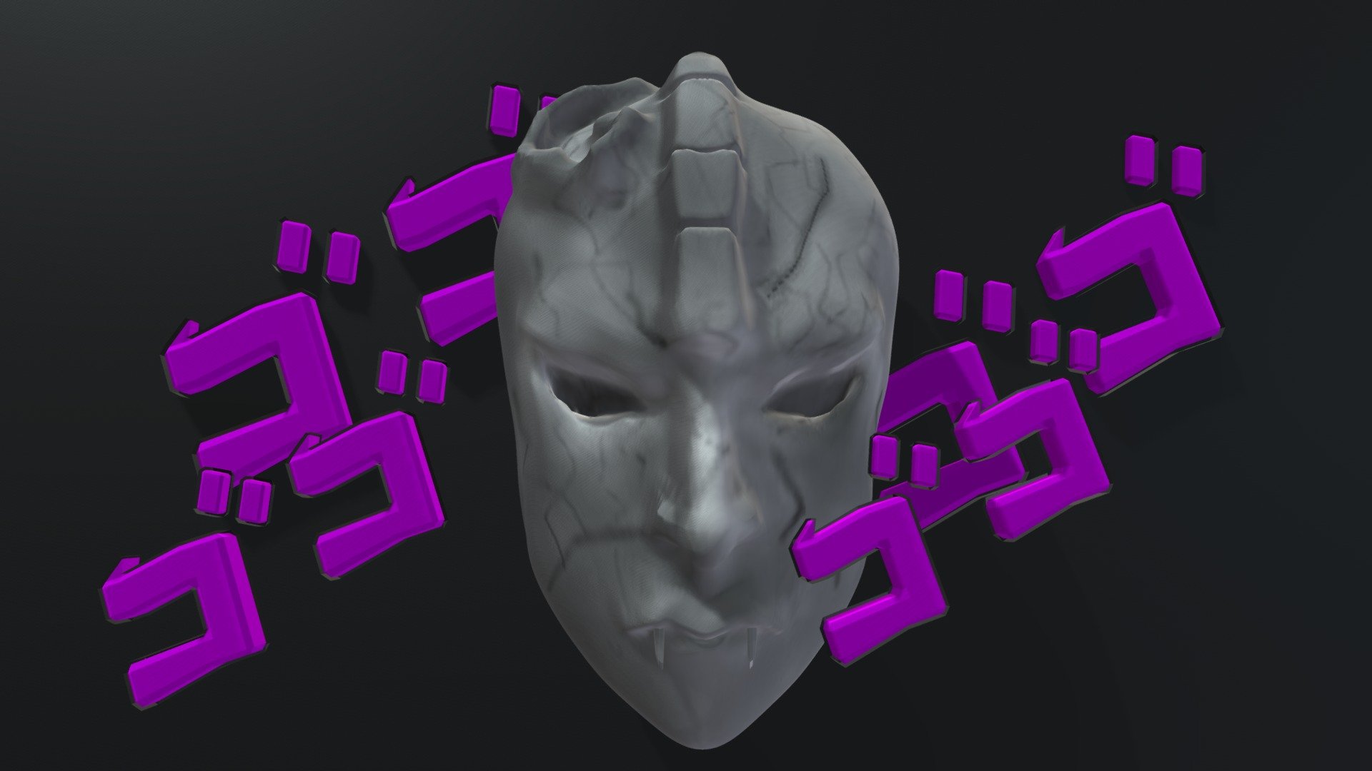  free Stone Mask From Jjba Download Free 3D Model By Sungsoo Park