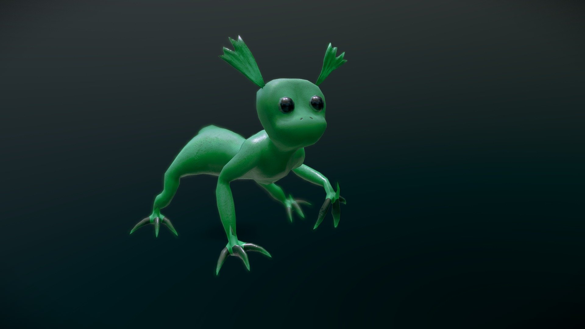 Sea Creature - 3D model by Usernametbd (@Ashley_C) [884dadb] - Sketchfab