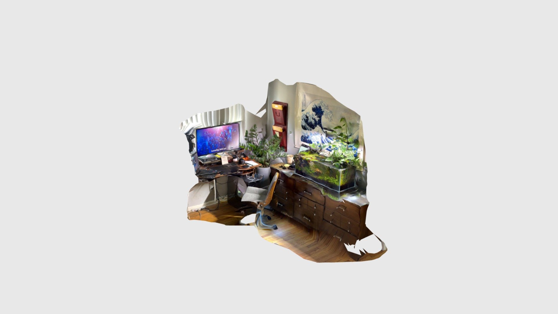 Corner Office - Download Free 3D model by yeah_coreyd [884f58a] - Sketchfab