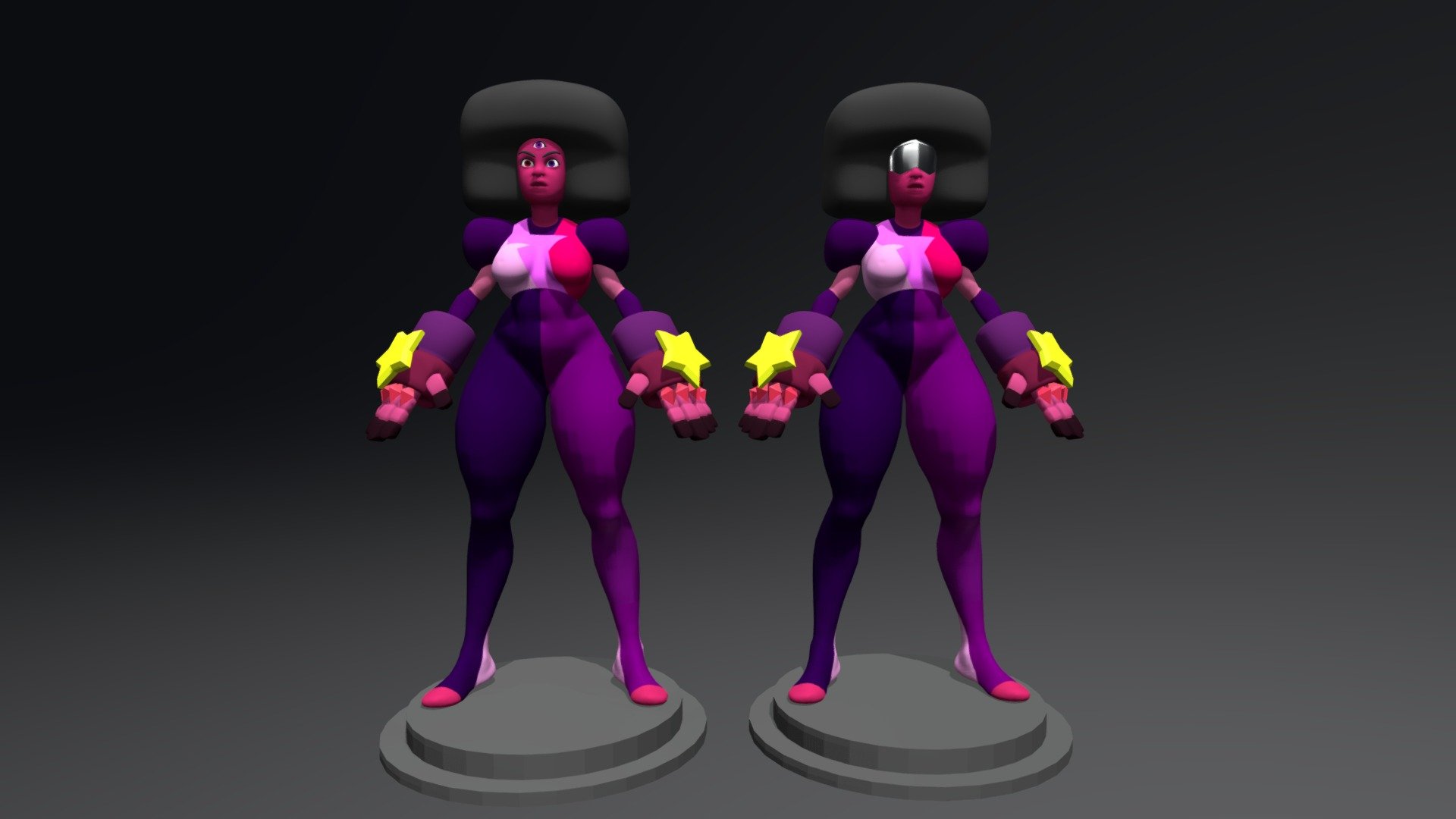 Modelagem Garnet - 3D model by Marcus Vinicius de Lima Guadelupe (@marcusvlg) [88502a2] - Sketchfab