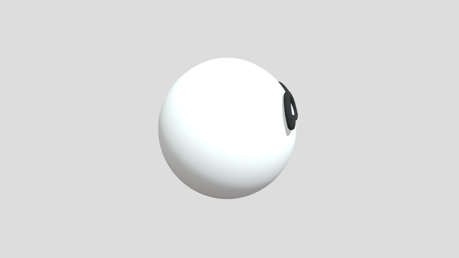 white countryball - 3D model by countryboi [8852177] - Sketchfab