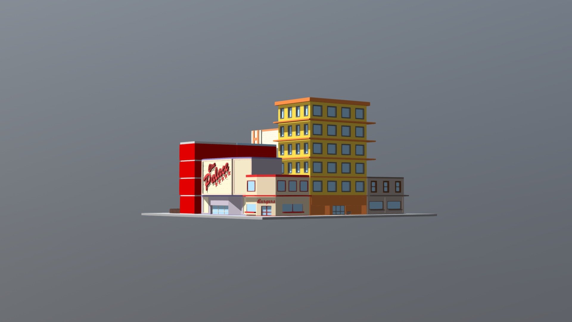 City 1 - 3D model by ArthurLimaBO [885240a] - Sketchfab