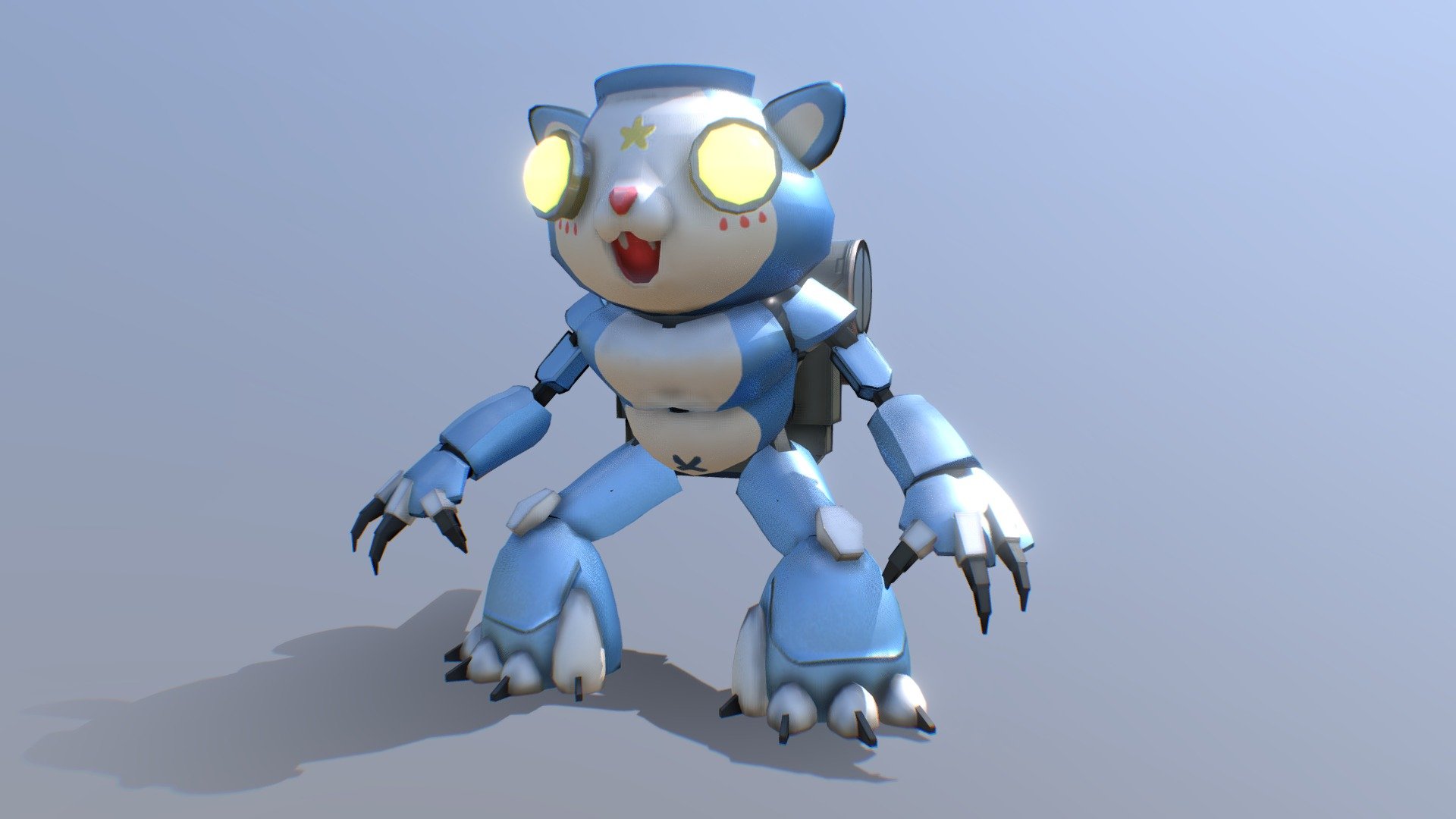 Mecha(t) - TP Final - 3D model by JulieBoone [8854a67] - Sketchfab