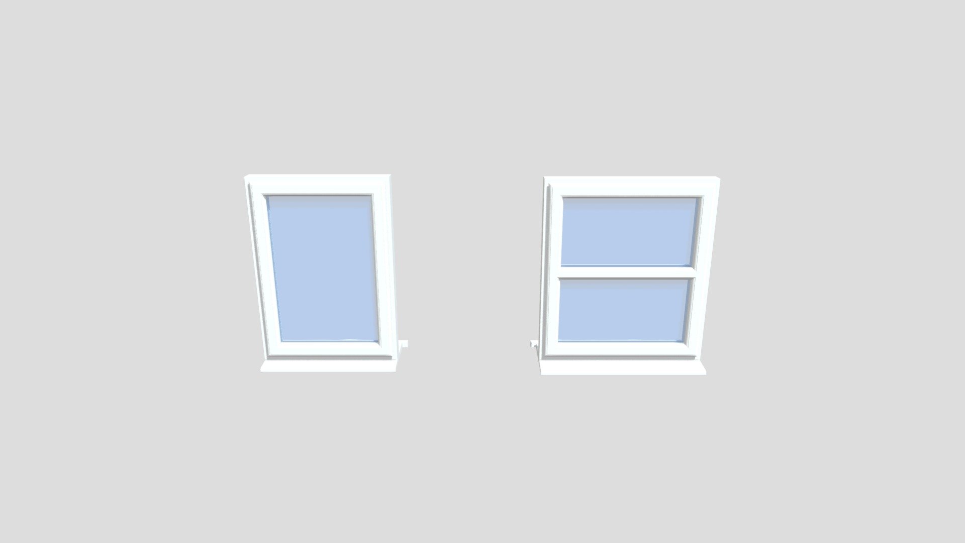 Optima Casement Window – Sculptured - Top Hung - 3D model by bimstore ...
