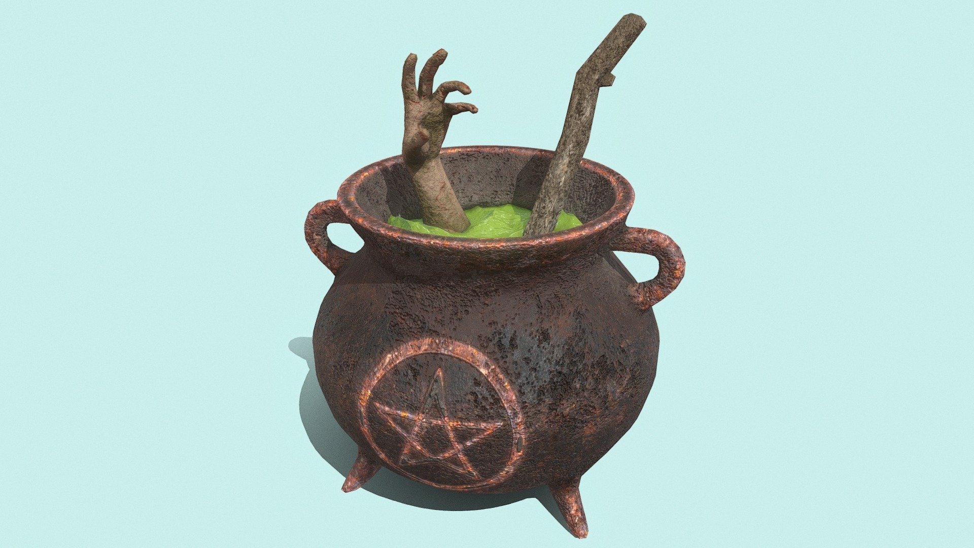Witches' Cauldron - Download Free 3D model by AK (@skaf13) [88559ba ...