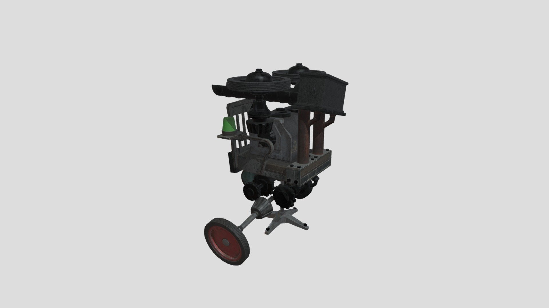 Bioshock turret - 3D model by 17keeps [88571ce] - Sketchfab