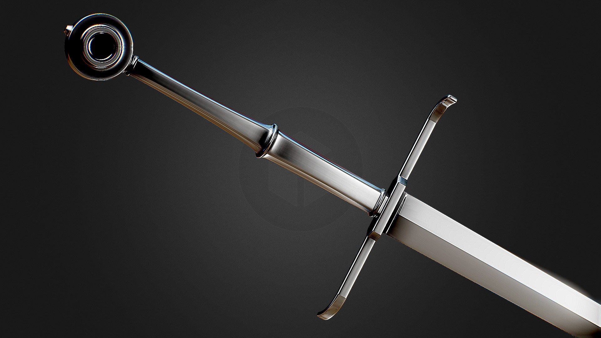 Sword 157 Longsword - 3D model by the Georgeous (@thegeorgeous ...
