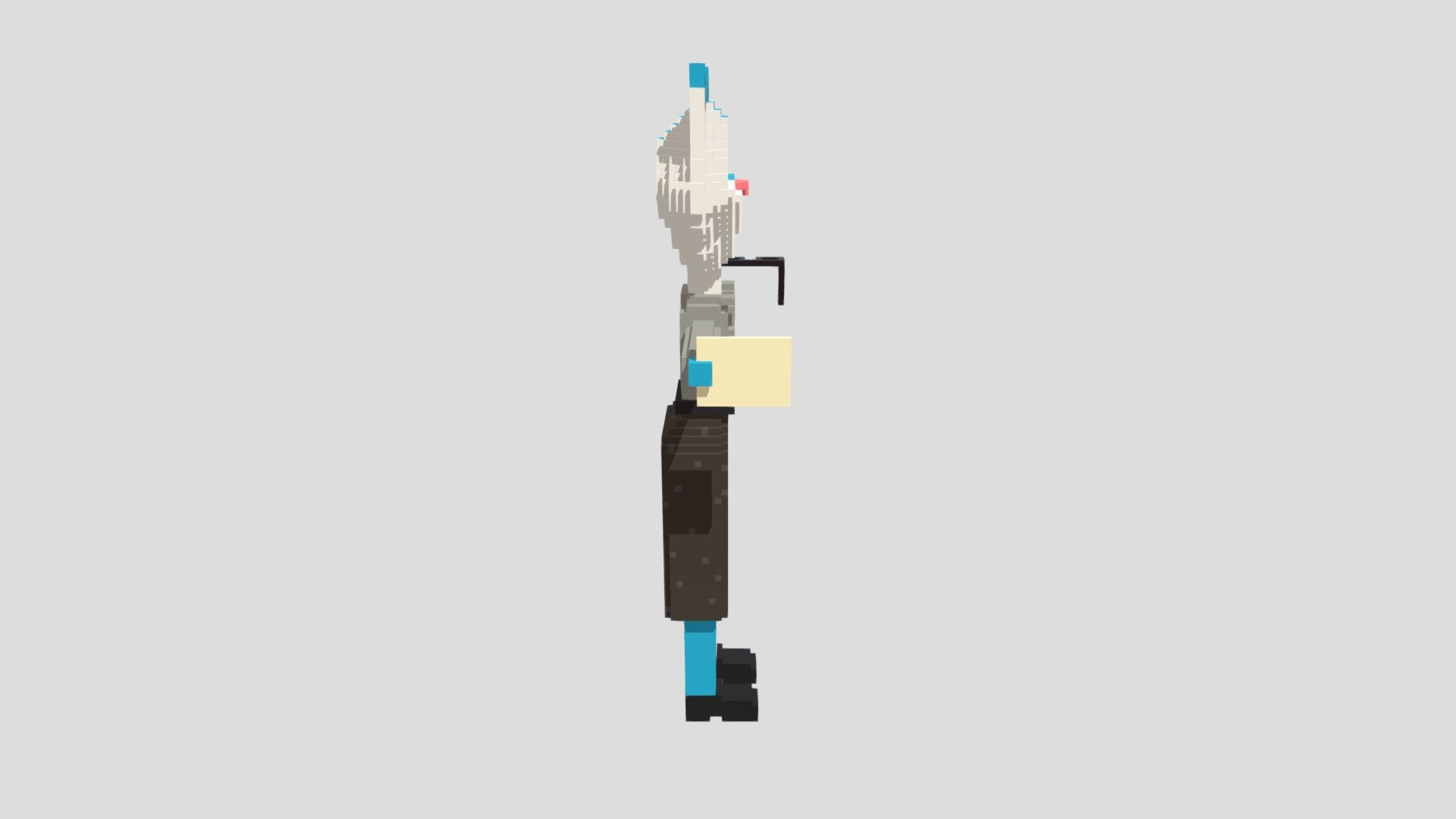 Cat Person 2 - 3D model by loam [885856c] - Sketchfab