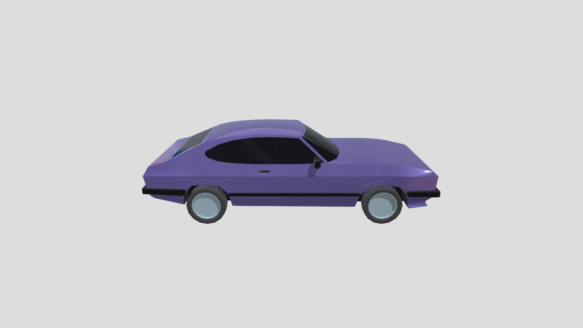 Ford Capri - Download Free 3D model by Bucciallist ...