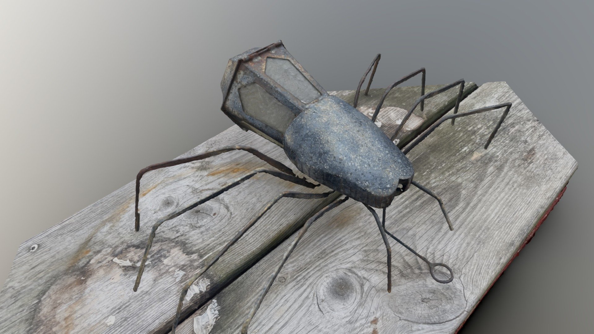 Spider of metal - Download Free 3D model by kjellssonbjarki [88592ef ...