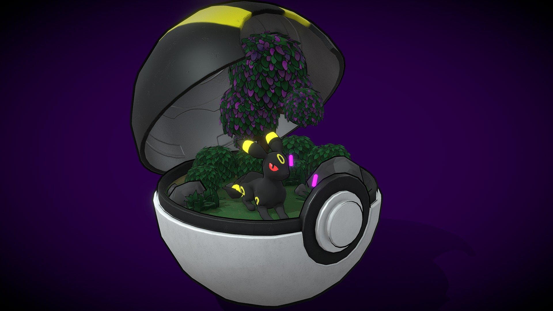 Gotta catch Umbreon! - Download Free 3D model by irenevicente [885a5f4 ...