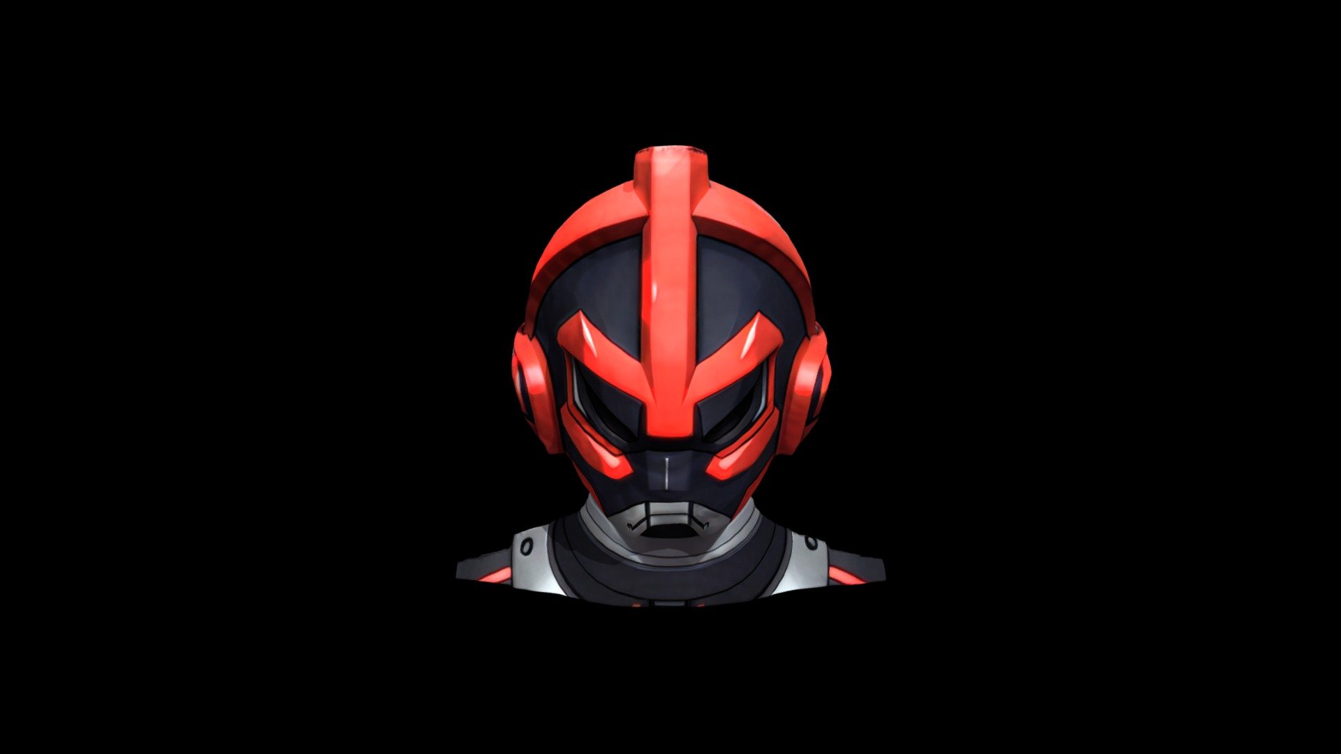 Helmet Mask Robot Cartoon 1484 - Download Free 3D model by klrxyz ...