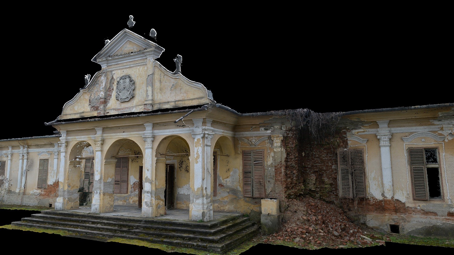 Ciumbrud_conacul Kemeny_point cloud - 3D model by Muzeul Național al ...