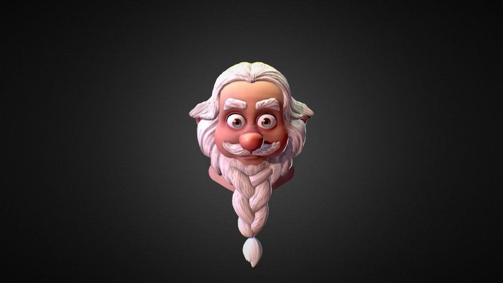 Cartoon face - 3D model by Yogender Pal (@yogi_pal) [885eacc] - Sketchfab