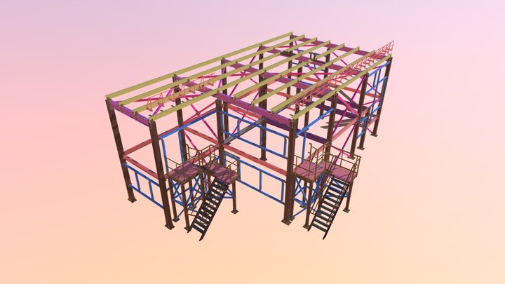 Tekla-structures 3D models - Sketchfab